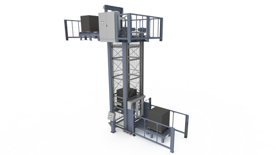 New vertical pallet transporter for Batch-offs – VMI Group