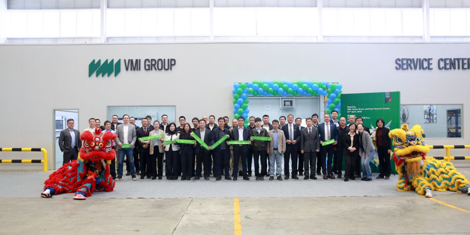 VMI opens new Yantai drum overhaul service center – VMI Group